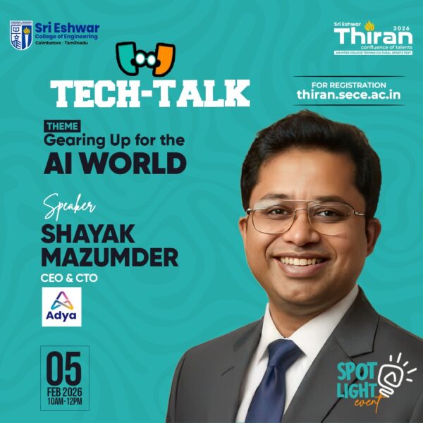 Tech-Talk shayak – Thiran – Confluence of talents